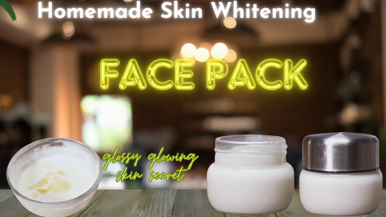 Rice face pack for skin whitening /homemade face pack / moisturizer # ...