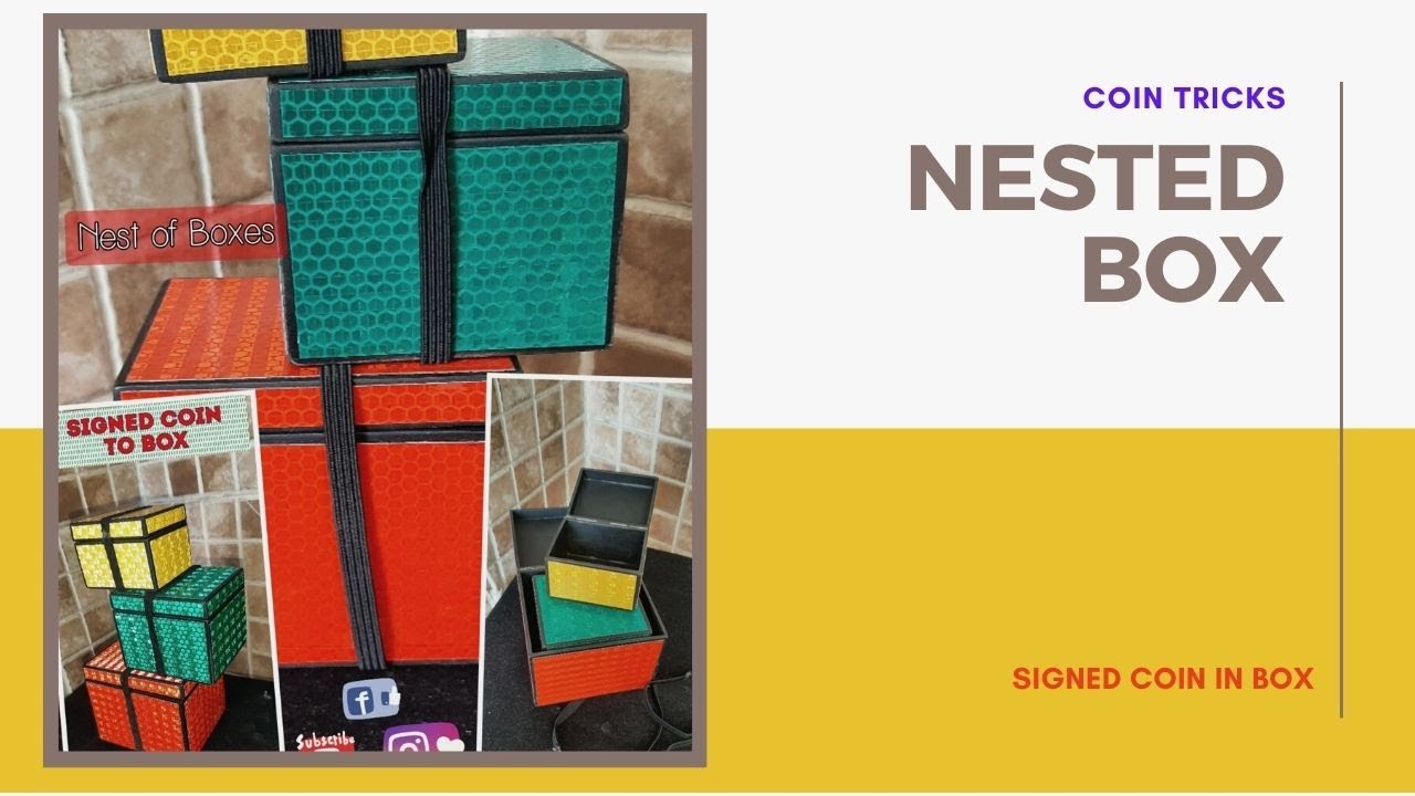 Magic Nested box | Delhi magic shop Magic training | - YouTube