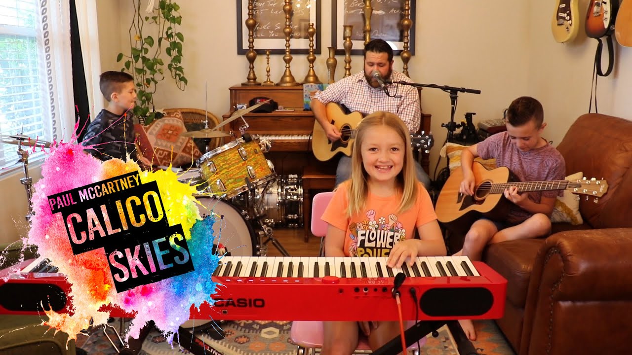 Colt Clark and the Quarantine Kids play "Calico Skies" - YouTube