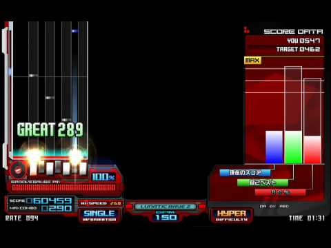 [BMS] positive dance "Final RAVE" HARD7 FC / cranky - YouTube