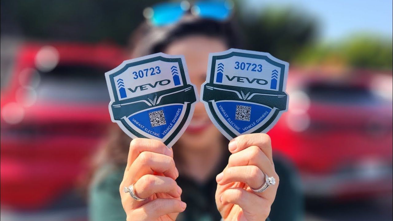 VinFast Electric Vehicle Owners Badges - YouTube