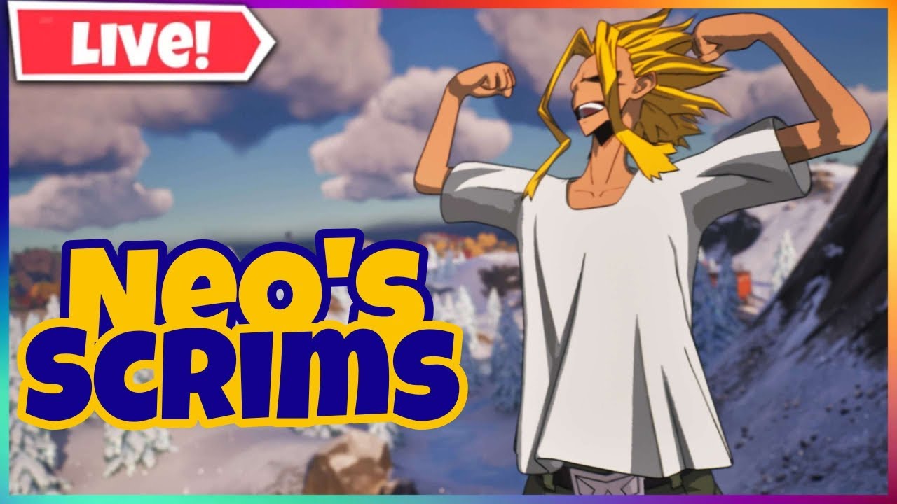 🔴 *LIVE* FORTNITE REAL NA EAST FORTNITE SCRIMS - CUSTOM MATCHMAKING ...