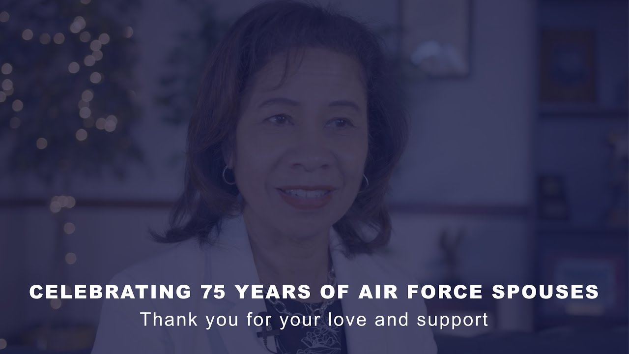 Celebrating 75 Years of Air Force Spouses - YouTube