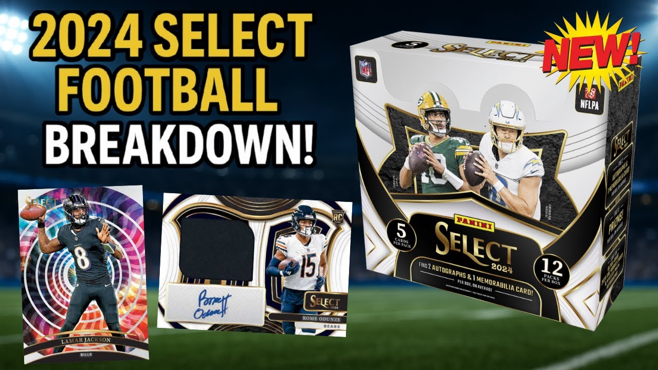 2024 Panini Select Football Breakdown - YouTube