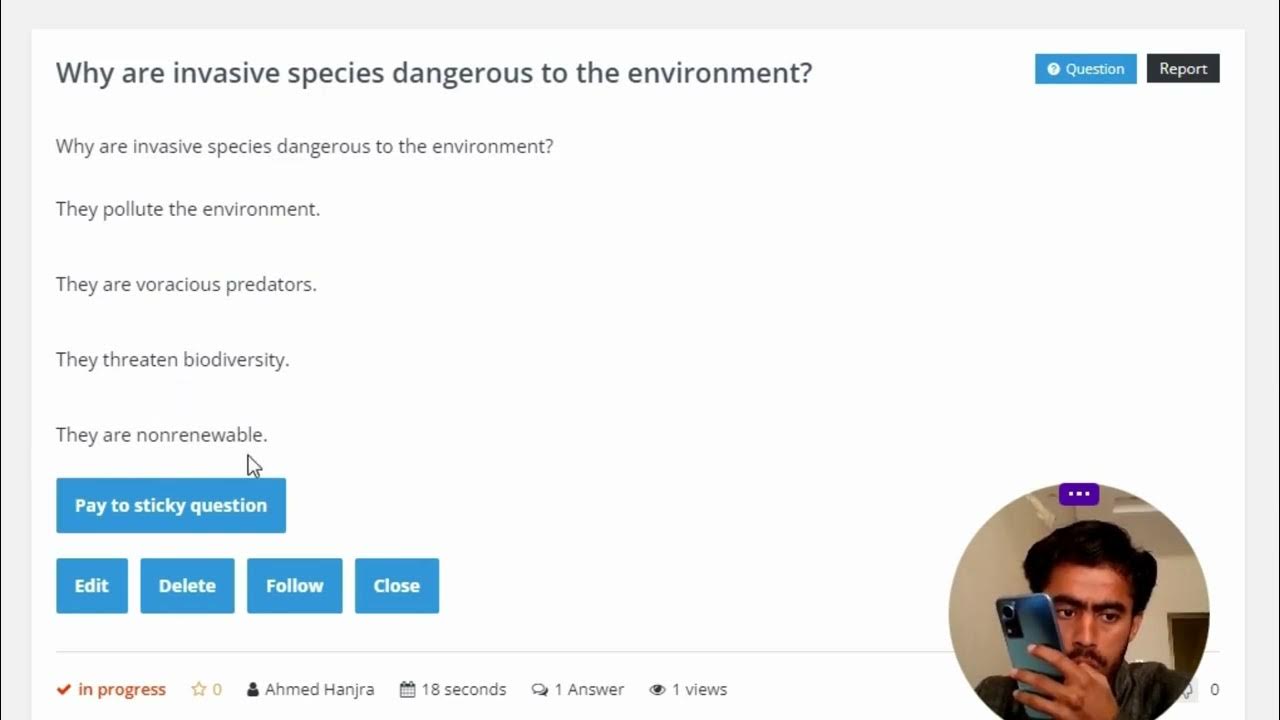 Why are invasive species dangerous to the environment? - YouTube