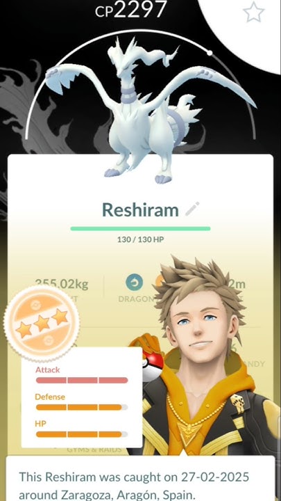 RESHIRAM LEGENDARY RAID IN POKEMON GO #pokemongo #legendaryraid - YouTube
