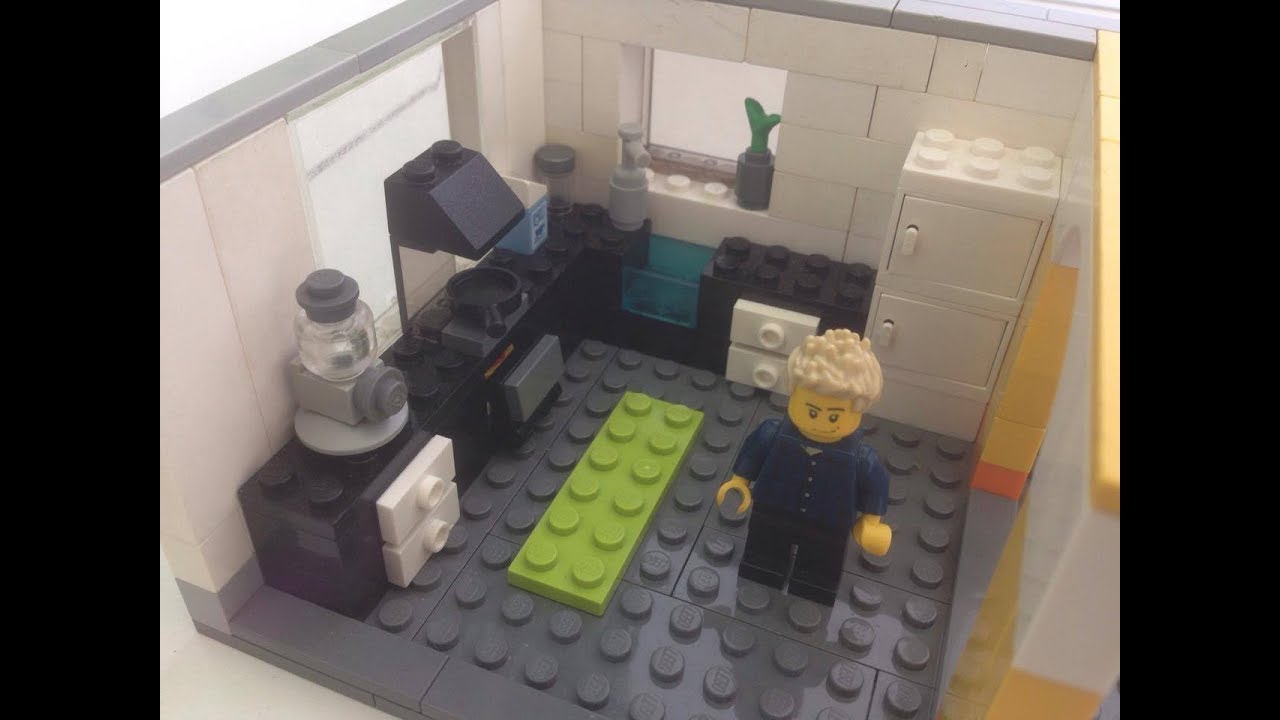 LEGO - Como Montar Móveis para a Cozinha de Lego 2 - YouTube