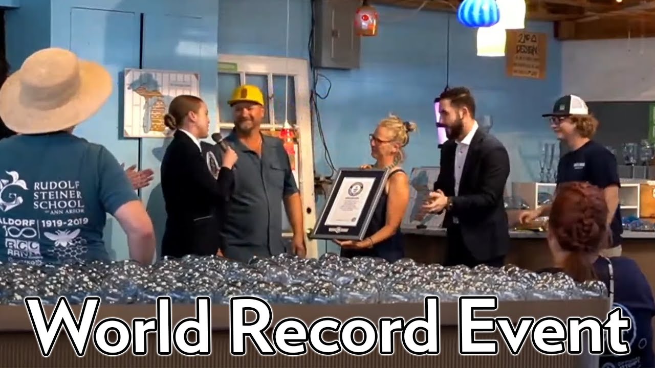 LIVE The Guinness World Record Event | The Glass Academy - YouTube