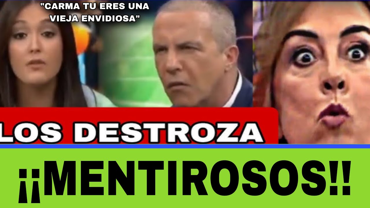 🚨🫢 MARIA TRISAC HUMILLA EN VIVO A CARMA BARCELO EN DIRECTO!! - YouTube