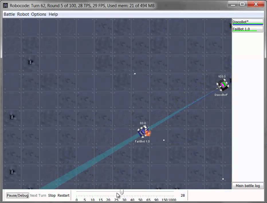 Robocode - DiscoBot - YouTube