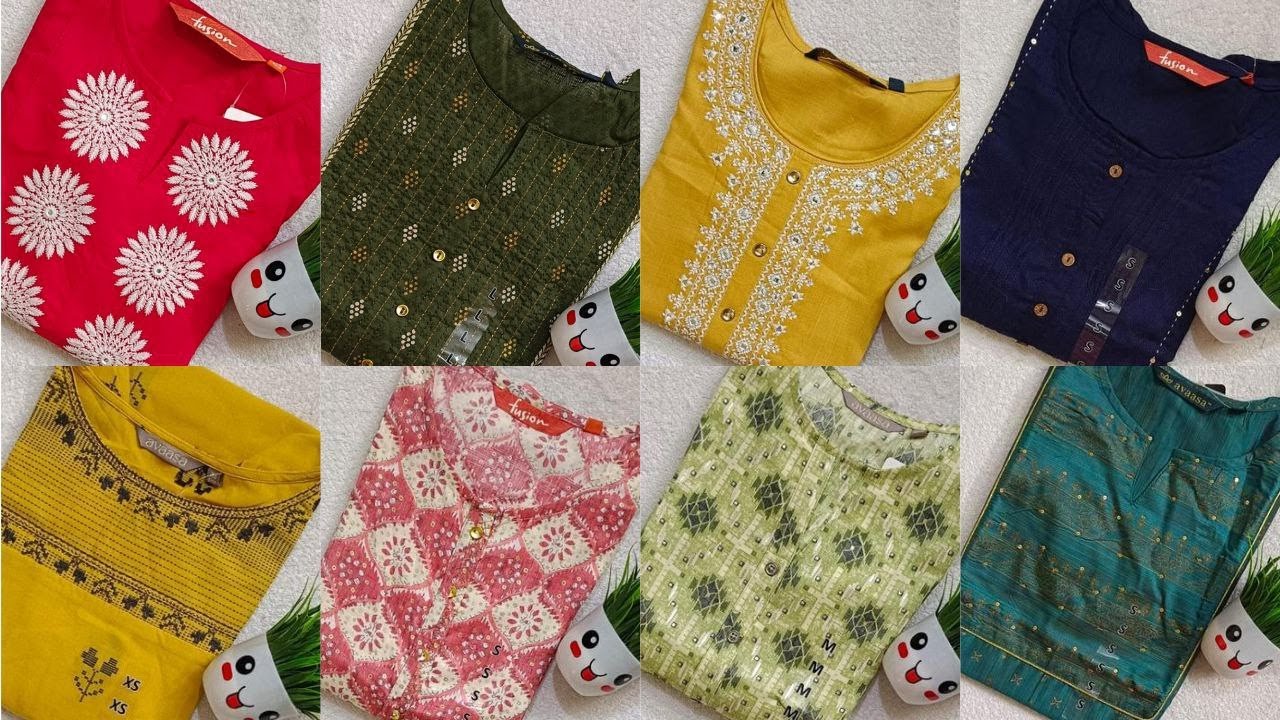 Avaasa, Fusion Branded Office Wear Kurtis Haul || Alltime Outfits # ...