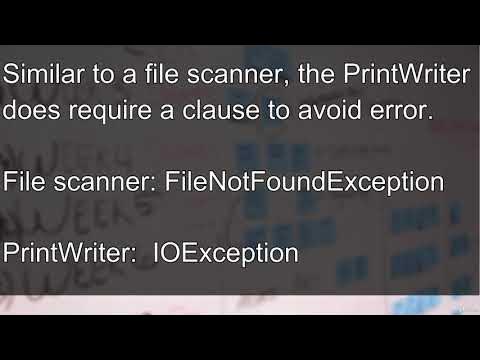 Java Masterclass Beginner to OOP Programming with NetBeans - Print Writer Introduction - YouTube
