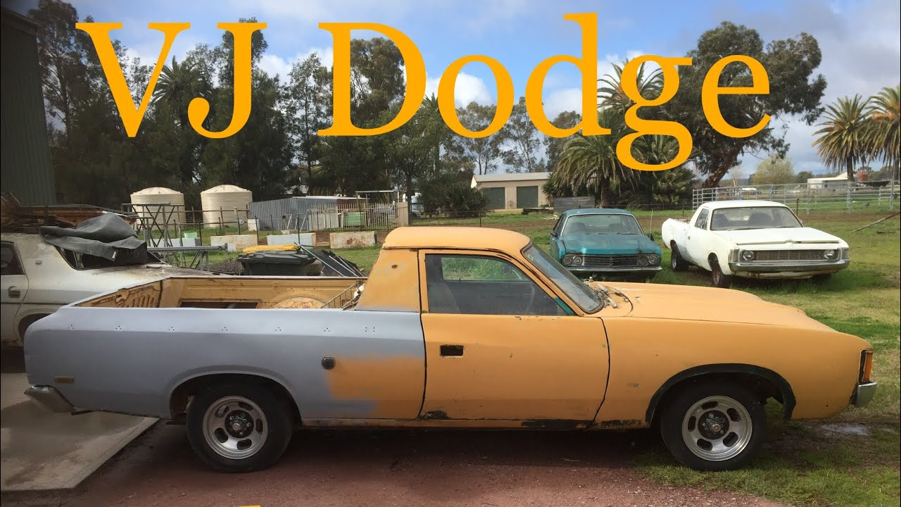 VJ dodge ute clean up - YouTube