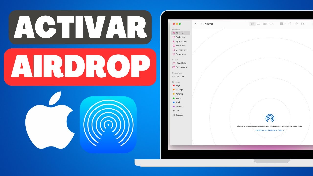 Cómo Activar y Usar Airdrop en el Mac (Fácil y Rápido) - YouTube