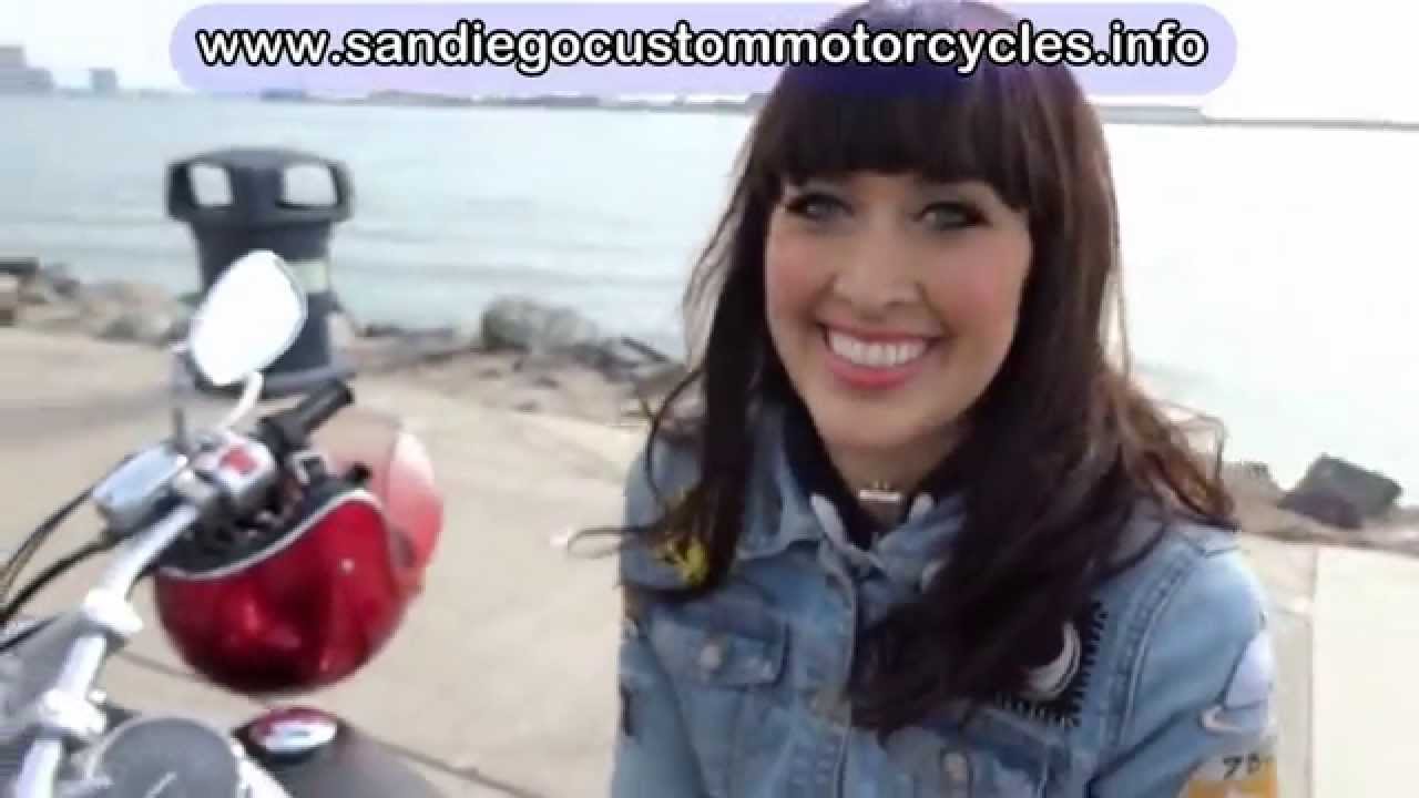 Biker lady - YouTube