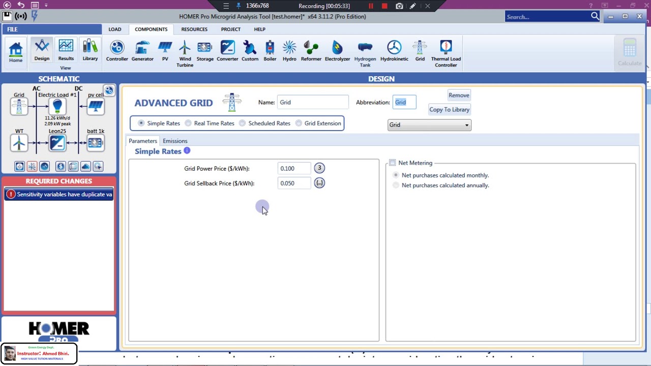 Homer Grid setup 11 - YouTube