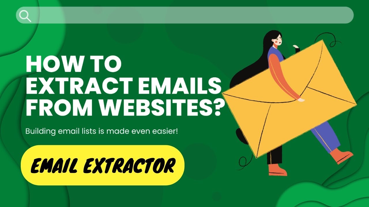 Website Email Extractor: Learn How To Extract Emails - YouTube