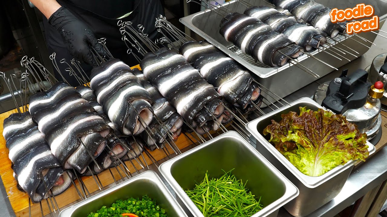 Korean restaurant famous for its healthy eel dishes / How to cook eel ...