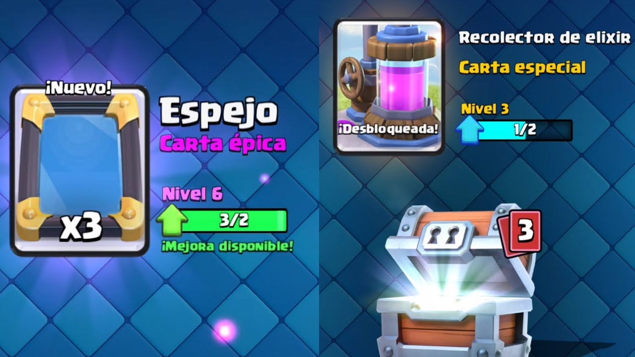 ESPEJO + RECOLECTOR DE ELIXIR Desbloqueados - YouTube