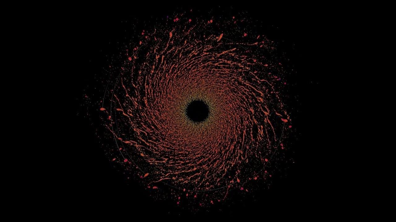 Supermassive Black Hole Accretion Disk | 100k Particles | SpaceSim - YouTube