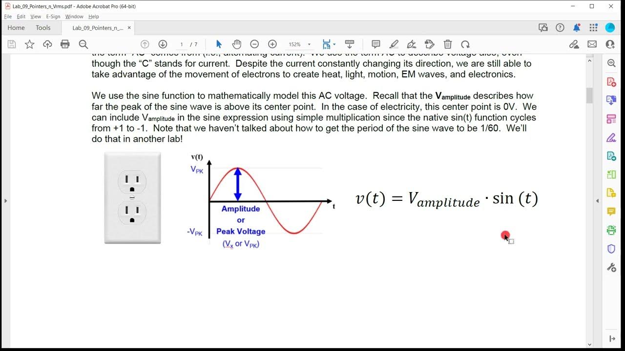 CSCI 109: Lab 9 Overview - Pointers and the "RMS Calculator" - YouTube