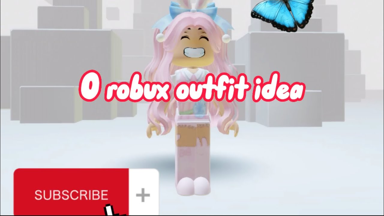 0 robux outfit idea - YouTube