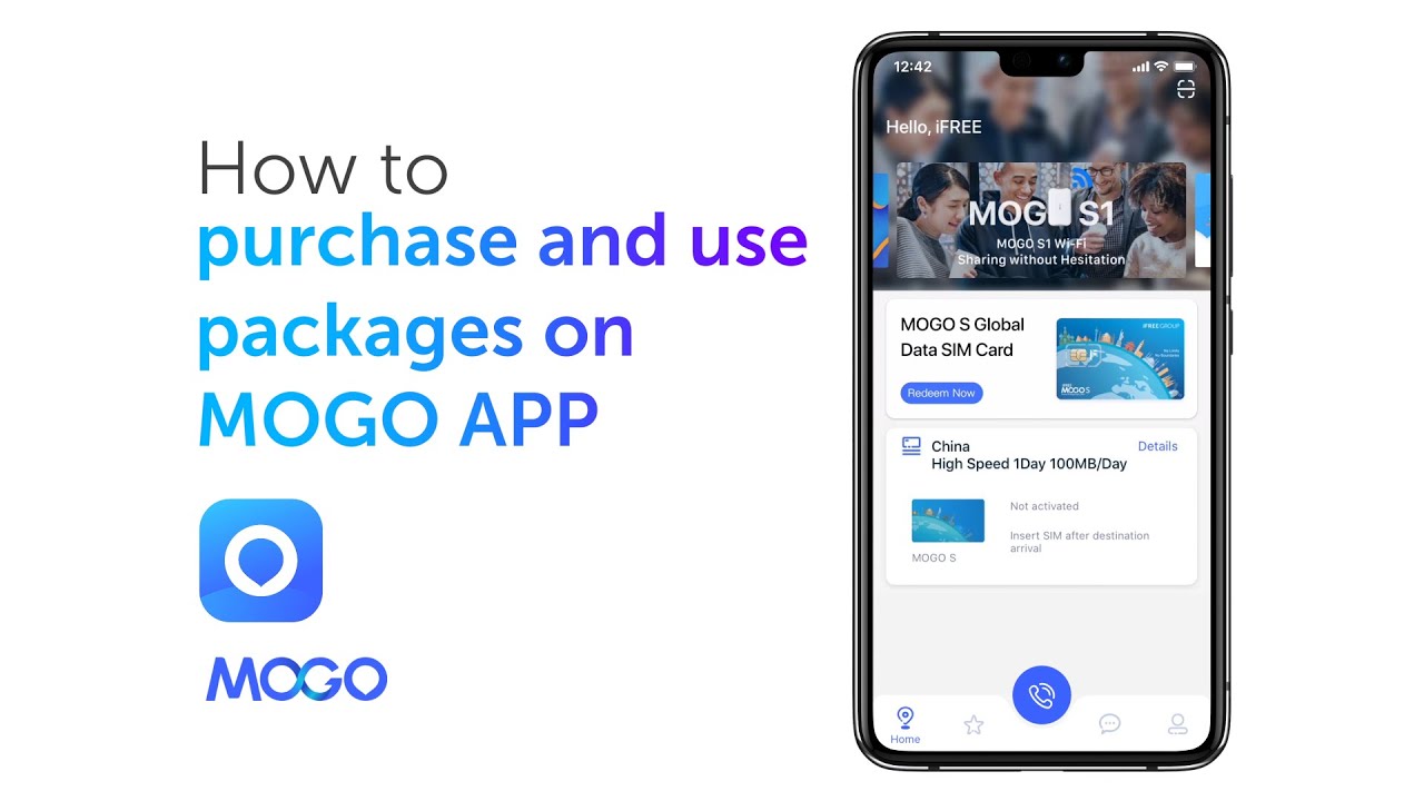 How to purchase and use packages on MOGO APP? - YouTube