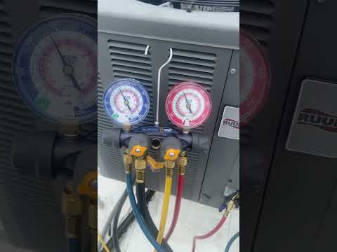 How to Charge an A/C unit w/410a.. (Straight-Air) - YouTube