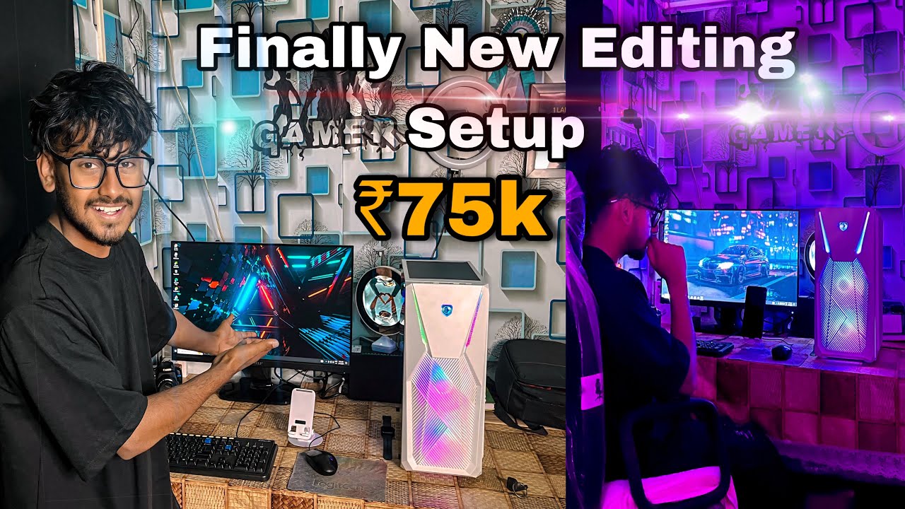 Finally My New Pc Editing Setup | Rayzen 5 5600X | Erfan lifestyle ...