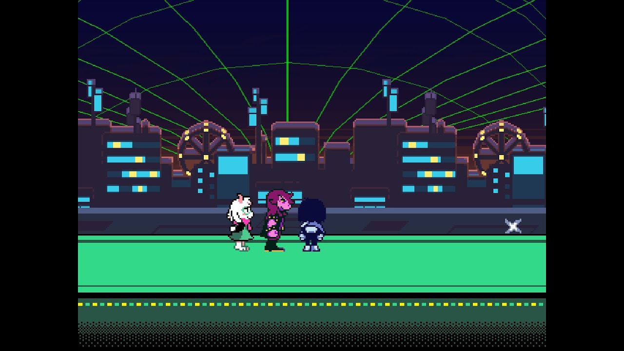 Deltarune chapter 2 reward for all blue check marks (Spoilers) - YouTube