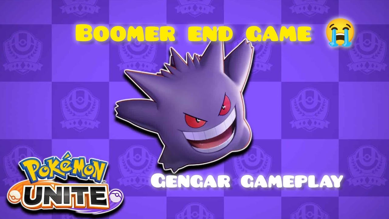Pokemon Unite Gengar Gameplay | How not to play end game. - YouTube