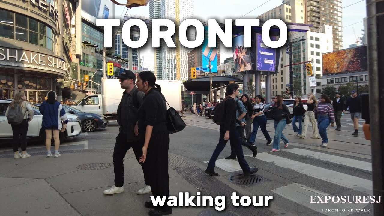 DOWNTOWN, TORONTO 4K WALK OCTOBER 2024 - YouTube