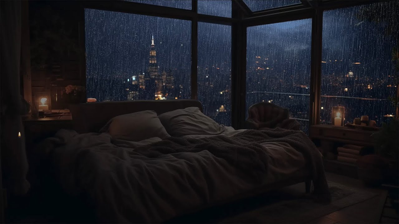 Rainy Night | Reach Deep Sleep with Refined Rain | Rain Sounds for Deep ...