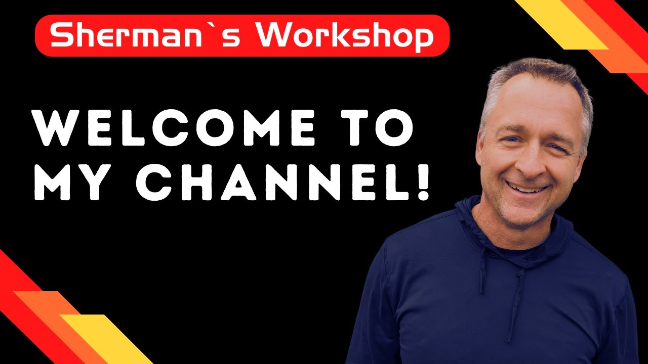 Welcome to Sherman's Workshop. A quick intro, no edits. - YouTube