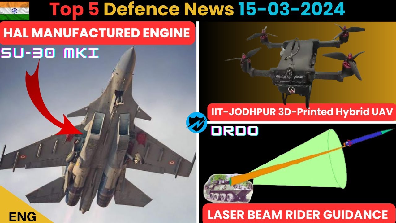 Bharat Defence News: 3D-Printed Hybrid UAV, HAL Manufactured Su-30MKI ...
