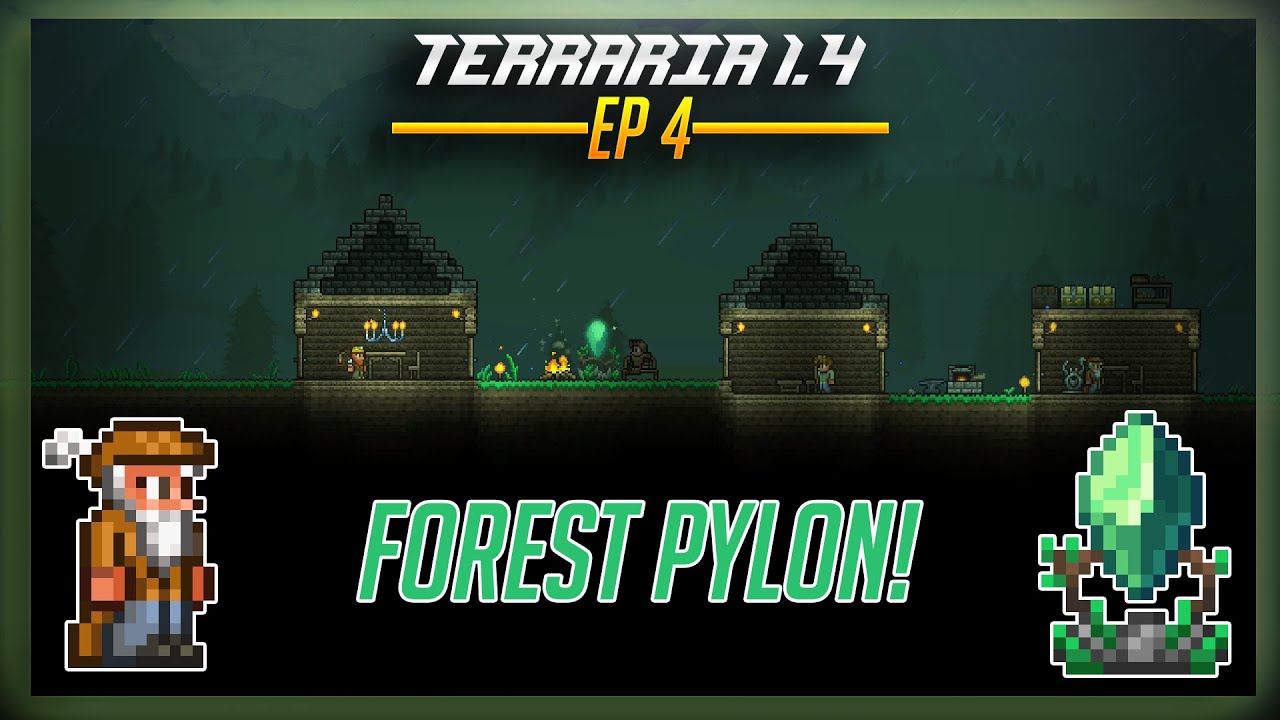 Terraria 1.4 Ep. 4 | Forest Pylon! - YouTube