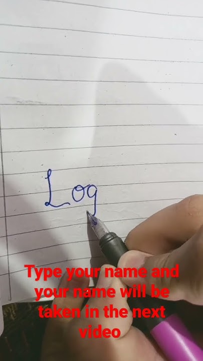 Writing Your names Adam , Logan , Daniel #viral #challenge #name #drawing #art - YouTube