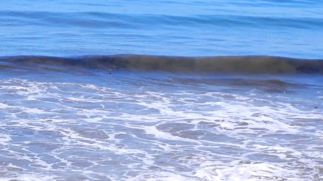 Refugio State Beach gentle surf - YouTube