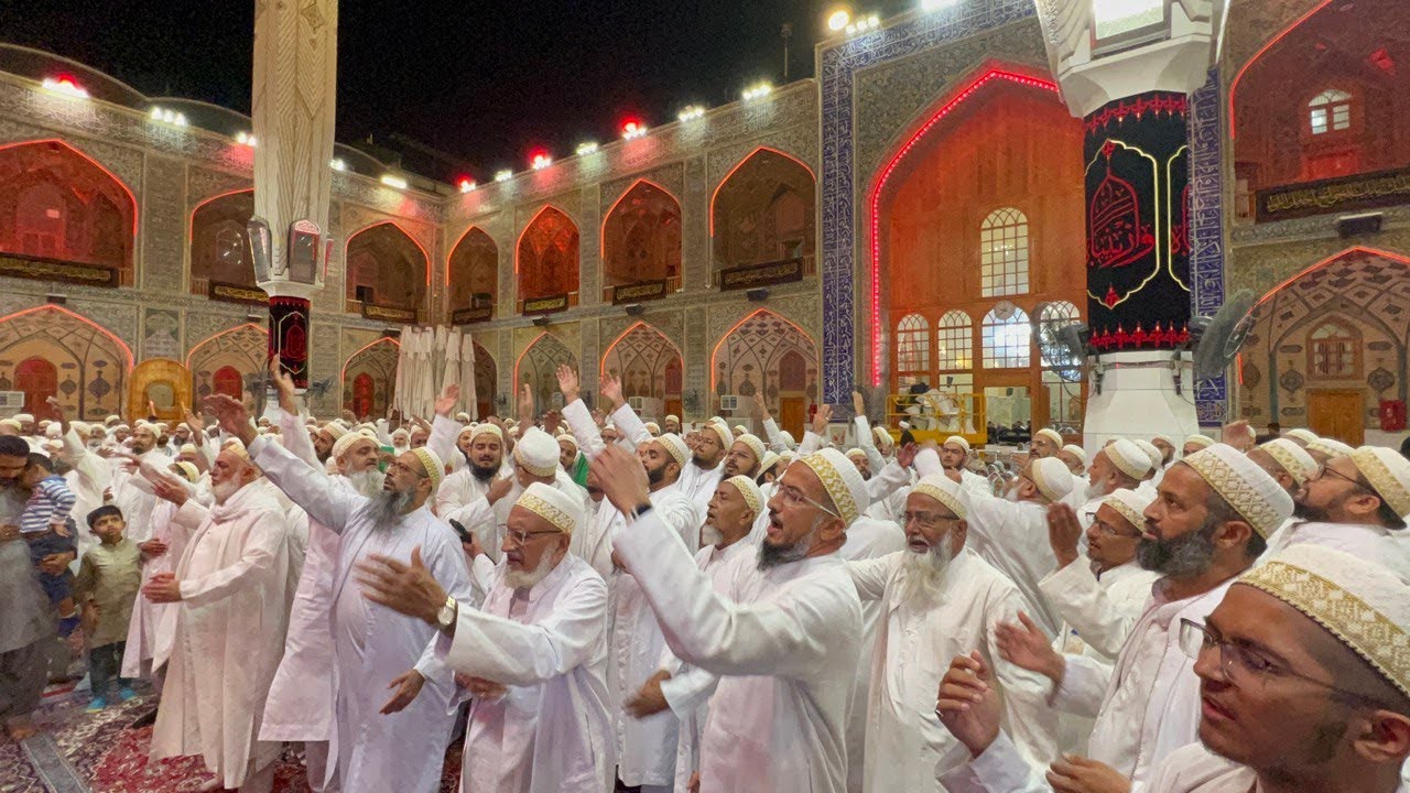 Live Bohra azadari from imam ali as holy shrine Najaf ashraf #imamali # ...
