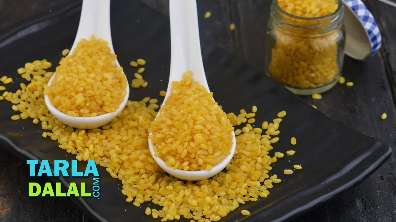 Fried Moong Dal by Tarla Dalal - YouTube