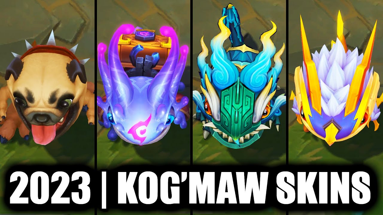 ALL KOG'MAW SKINS SPOTLIGHT 2023 | League of Legends - YouTube