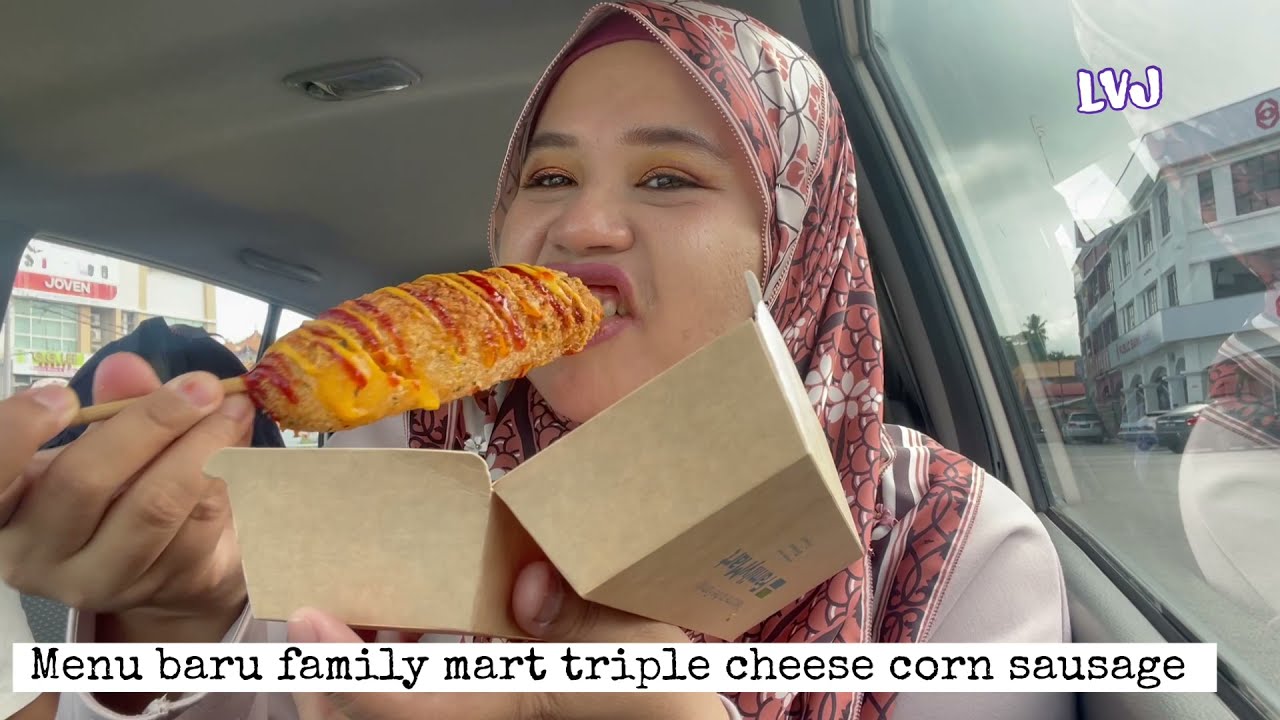 Menu baru family mart Triple cheese dan double cheese corn sausage yang ...