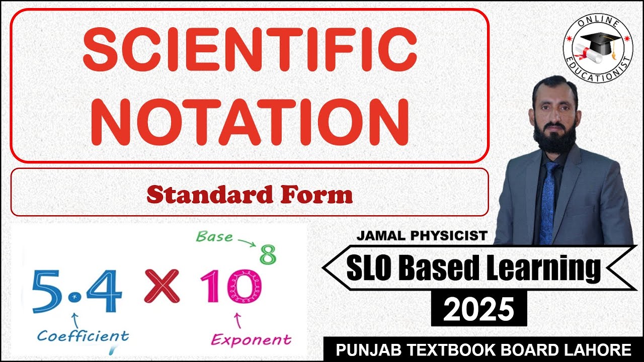 Scientific Notation | Chapter 1 | Class 9th | Physics | Punjab Textbook Board Lahore 2025 - YouTube