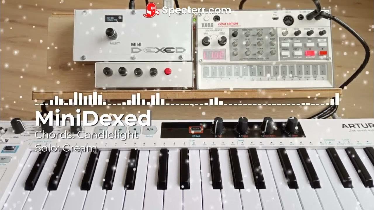 DIY synth MiniDexed and Boss RC-5 relax - YouTube