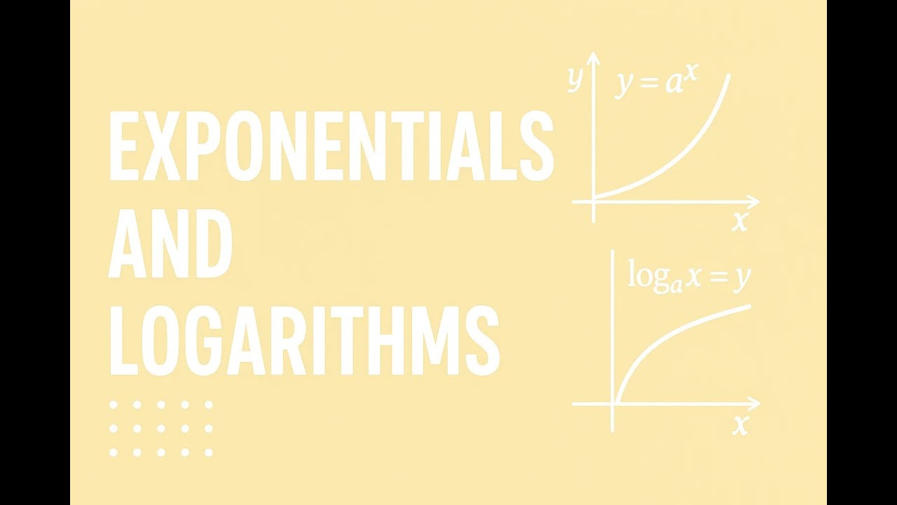 Exponentials and logarithms//Number and algebra//IB Math AI SL HL ...