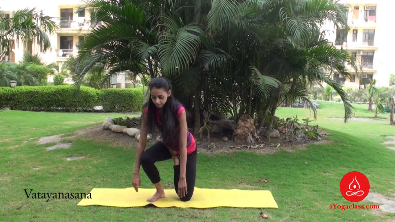 Vatayanasana, Horse Posture - YouTube