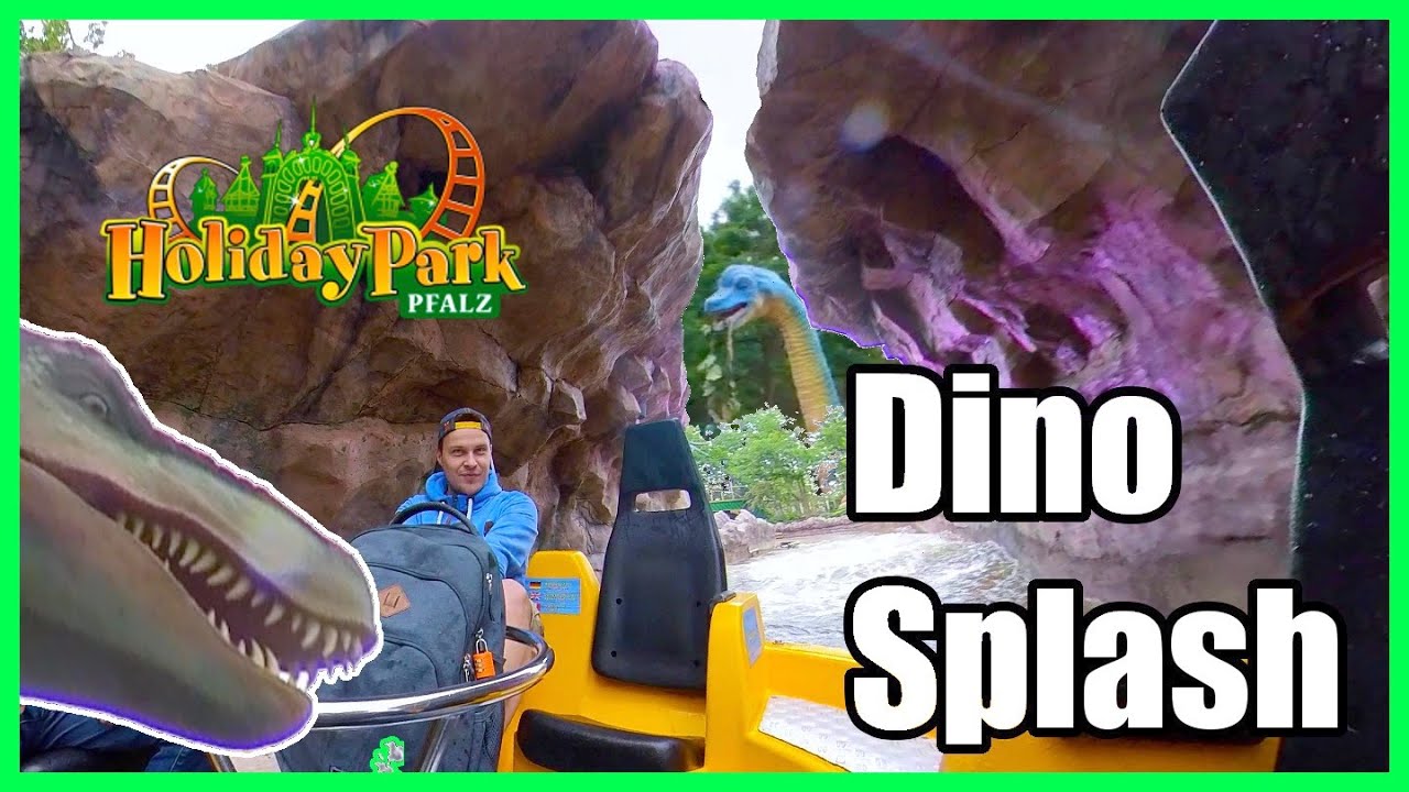 Dino Splash Holiday Park Neuheit 2020 Full Experience Onride ...