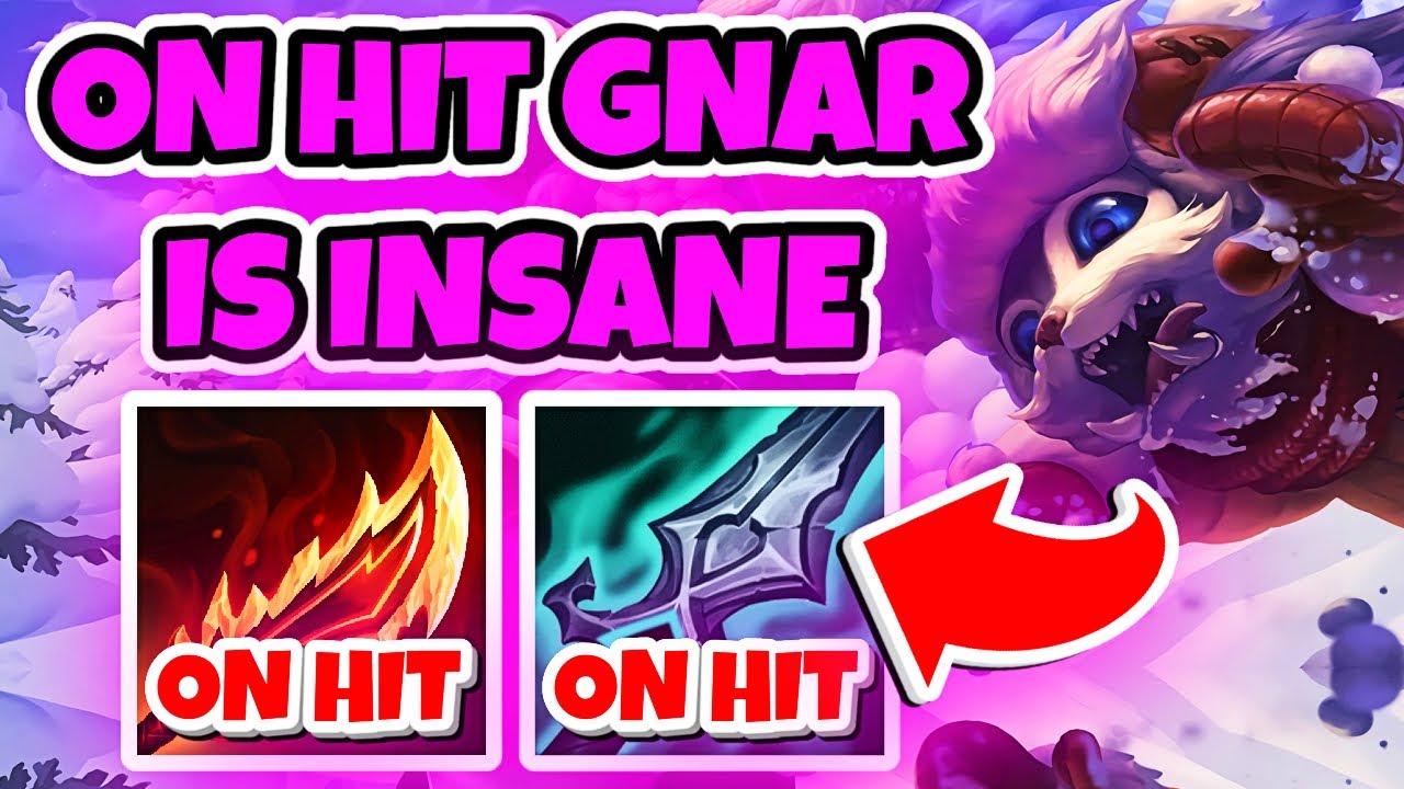 ON HIT GNAR IS SO INSANE!!! Season 15 Gnar Gameplay (League of Legends ...