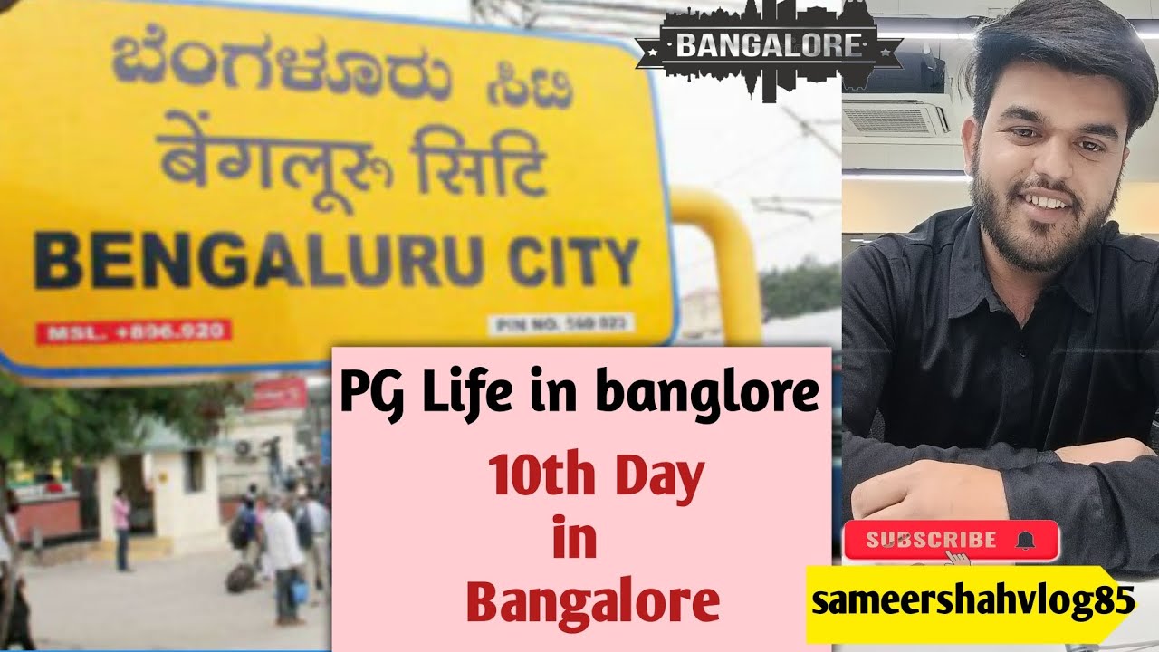 PG Life in Bangalore ll 10 days in Bangalore ll PG Food ll Benguluru ...