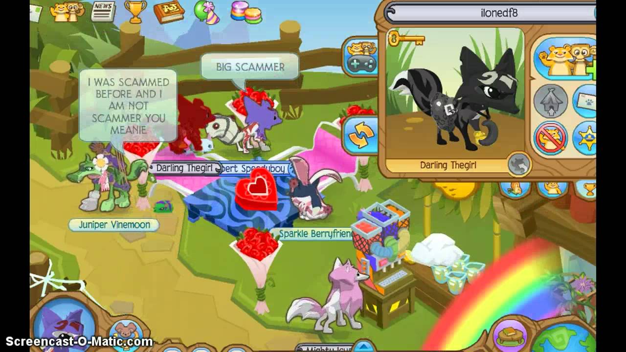 animal jam scammers - YouTube